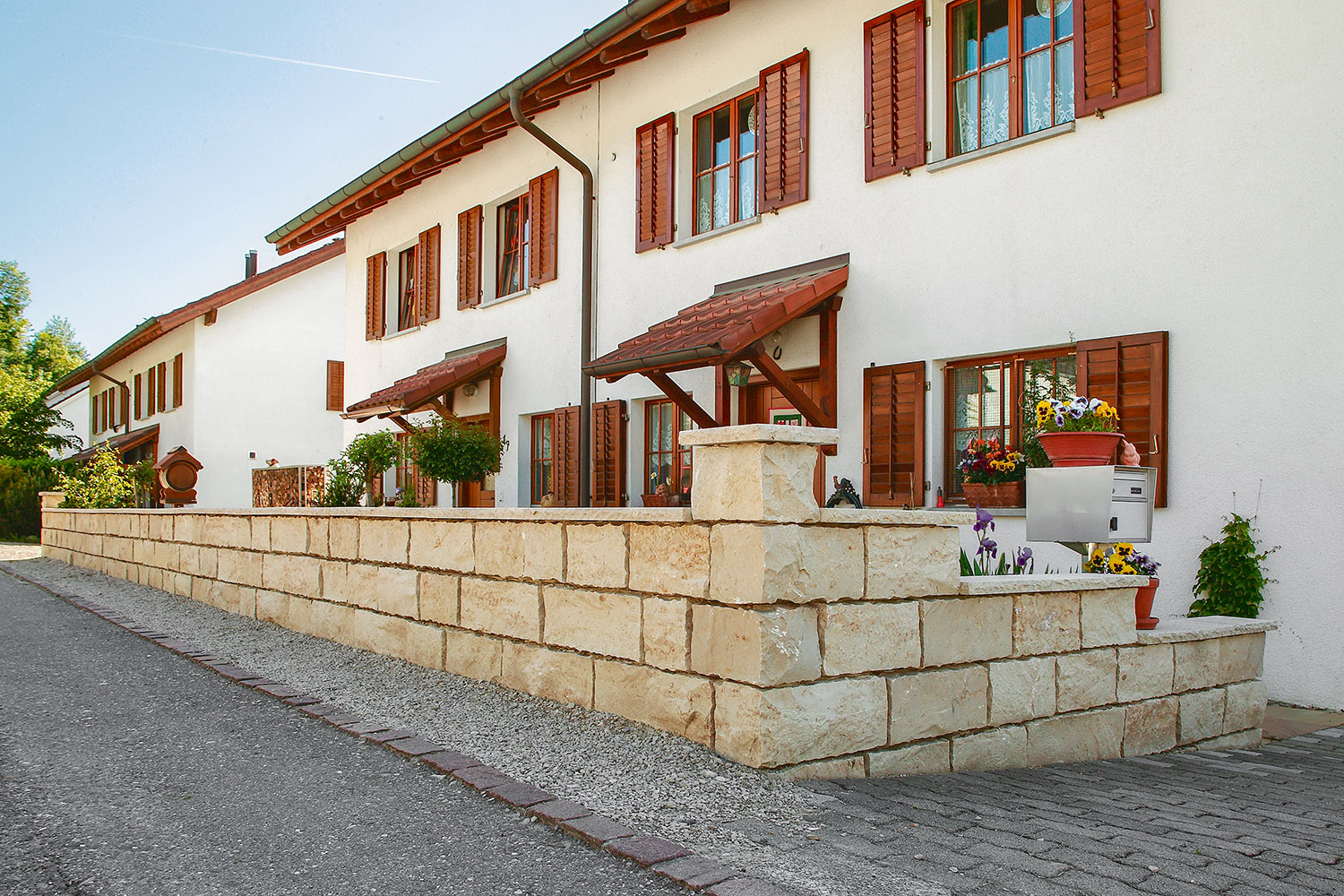 Massiv Mauerwerke | Mauersteine | Dietfurter Kalkstein, Spaltmauerwerk ...